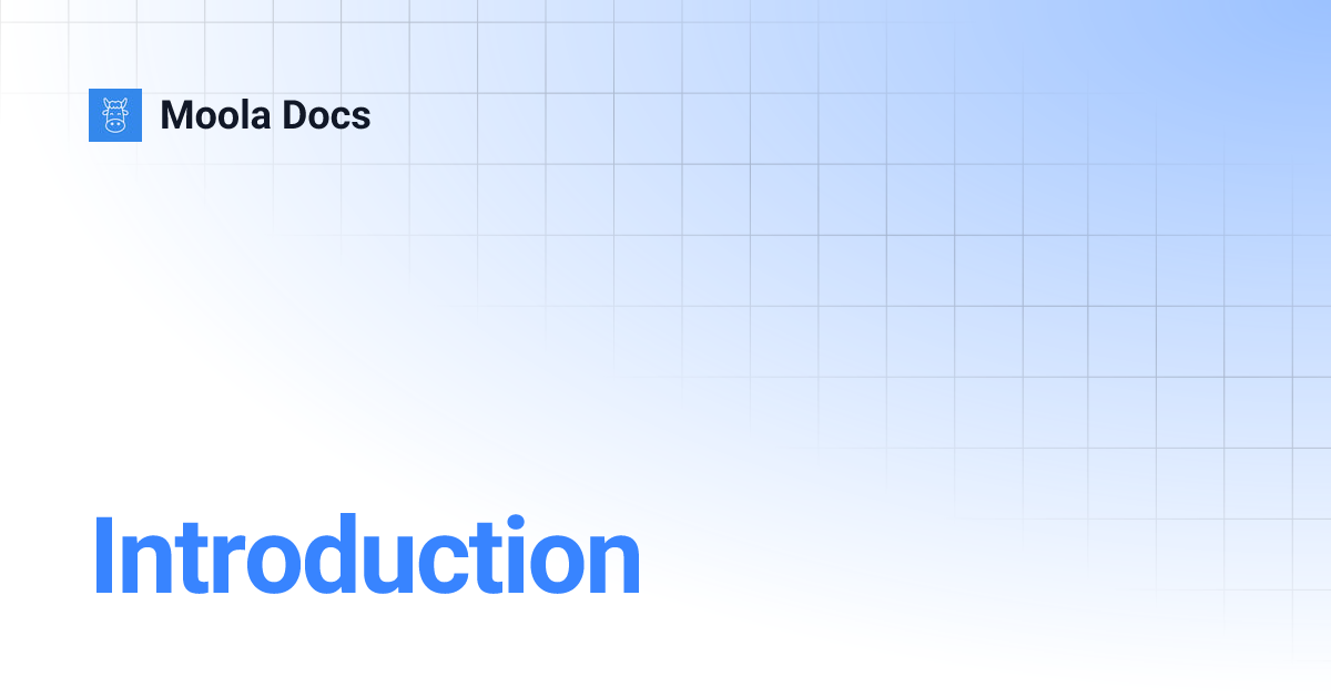 Introduction | Moola Docs